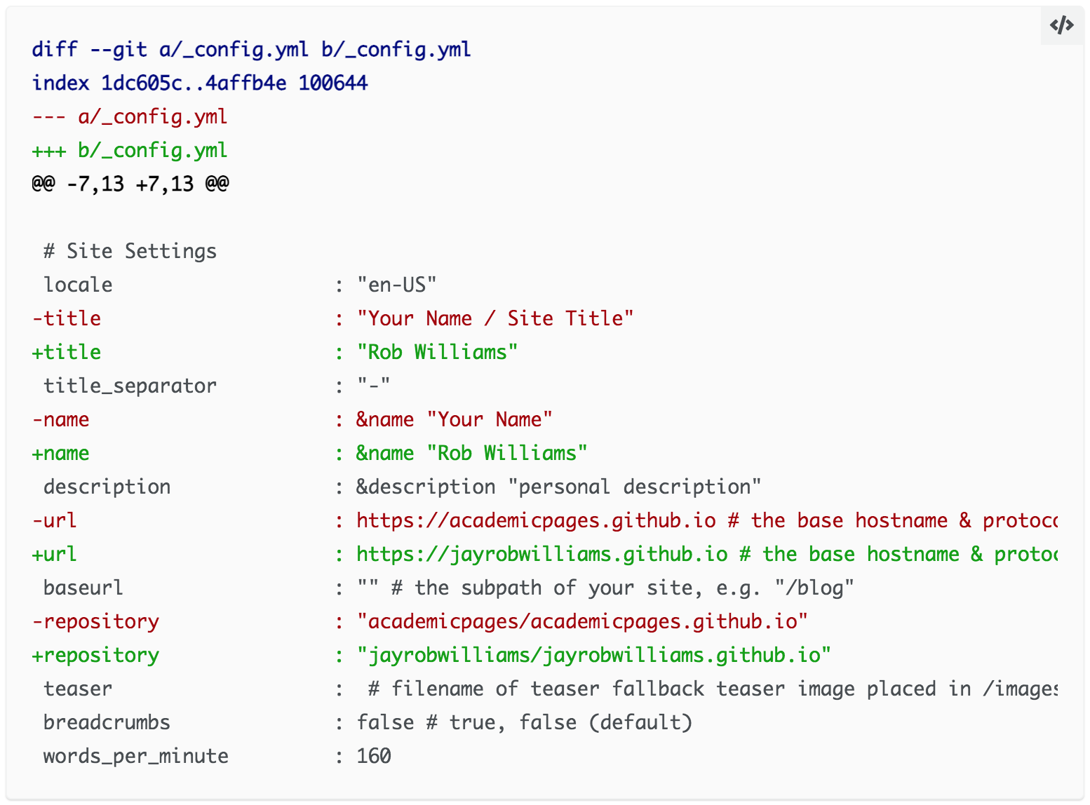 Building an Academic Website - Joseph David